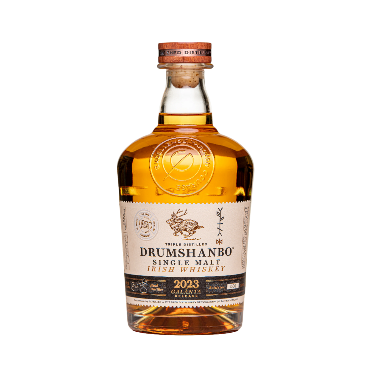 Drumshanbo Single Malt Irish Whiskey Galánta Edition (700ml ...