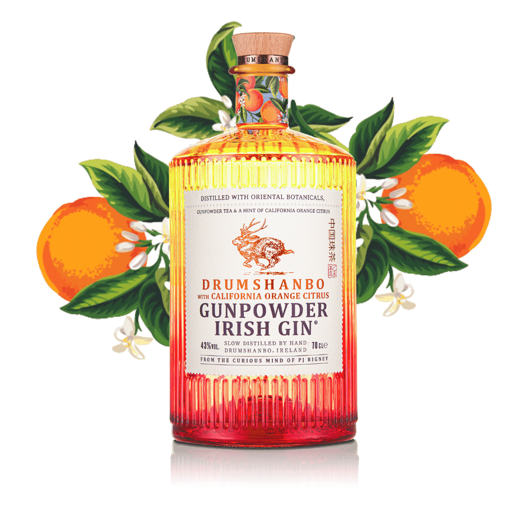 Drumshanbo Gunpowder Irish Gin with Californian Orange Citrus (750ml ...
